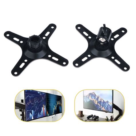 1set Portable Monitor Mounting Bracket Plate Vesa 14 Inch Screw Hole