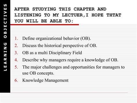 Introduction T Ob Ppt