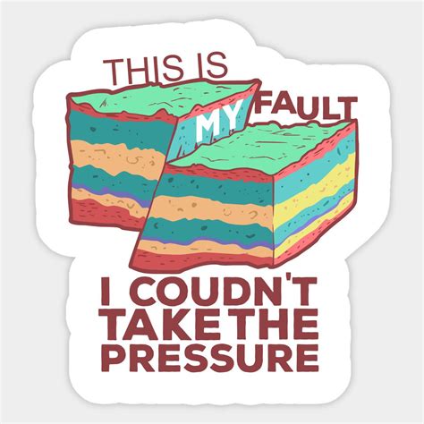 Funny Geology Pun T Shirt This Is My Fault Geologist Sticker
