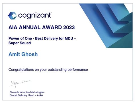 Amit Ghosh On Linkedin Cognizant 57 Comments