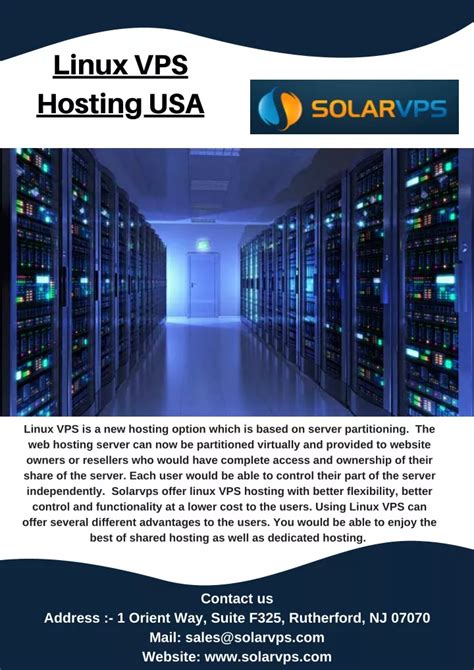 PPT Linux VPS Hosting USA PowerPoint Presentation Free Download ID 10467092