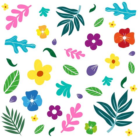 Premium Vector Flowers Random