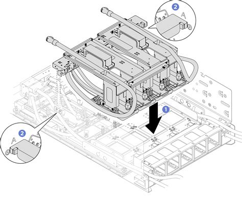 Installation Du Module De Plaque Froide Gpu B200 Arrière Thinksystem Sr780a V3 Lenovo Docs