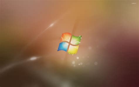 Windows Logo On Blur Wallpaper Computer Wallpapers 54354