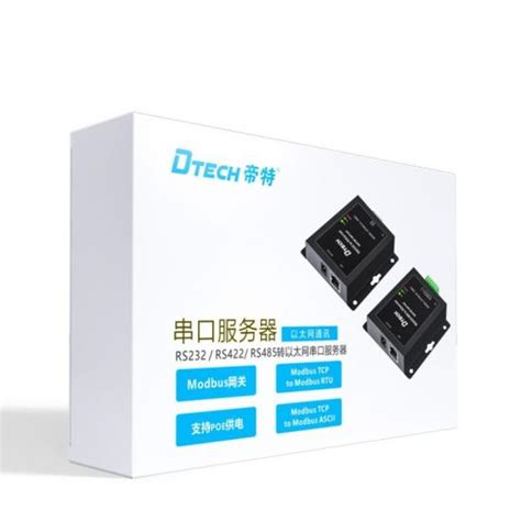 High Resolution DTECH Serial Port RS RS To Ethernet TCP IP Serial Server Converter For