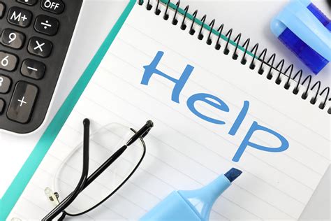 Help Free Of Charge Creative Commons Notepad 1 Image