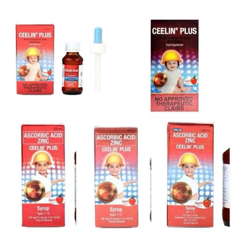 Ceelin Plus Ascorbic Acid Zinc Oral Drops And Syrup Food Supplement