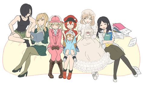 Macrophage Hataraku Saibou Danbooru