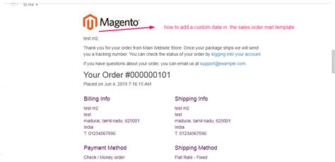 In Magento 2 How To Add Custom Data In Sales Order Confirmation Mail