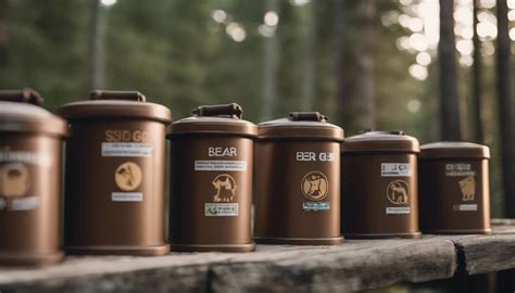 Stay Safe In Bear Territory With Resistant Containers