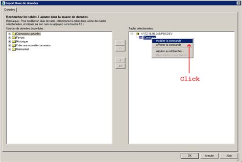 How To Modify A Database Command In Crystal Reports Stack