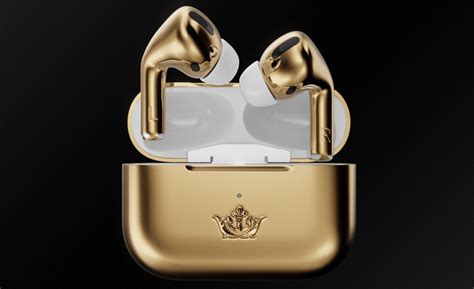 AirPods Pro Gold Edition: наушники в корпусе из золота за 4 млн рублей ...