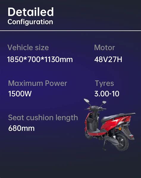 Ckd Skd 600w 800w Oem Electric Scooter Moped 40 50km H Speed 45 65km