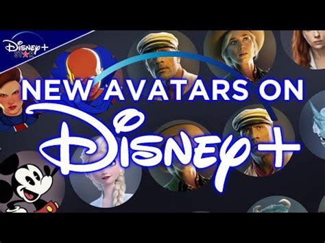 New Disney Avatars New Disney Plus Profile Icons Youtube