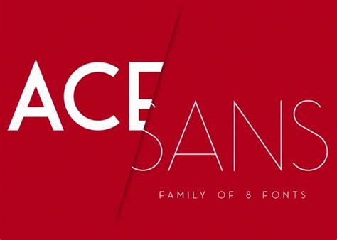 Ace Sans Font Ace Sans Font