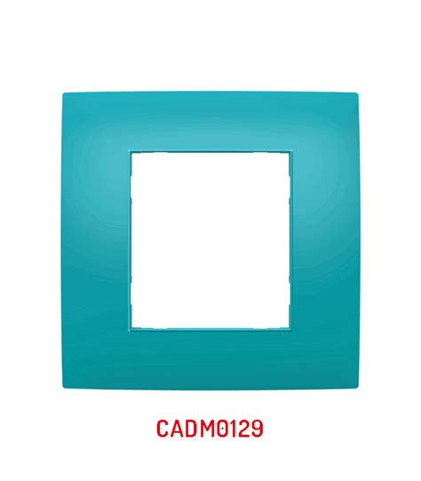 Cadre Deco 1 Poste Corail Cmdelight