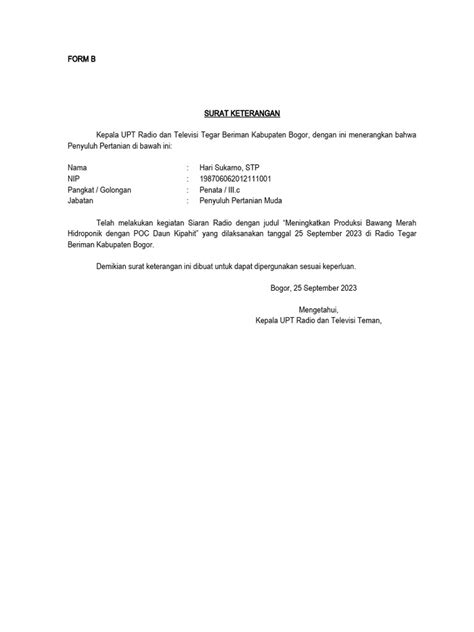 Naskah Siaran Radio Bamer Pdf