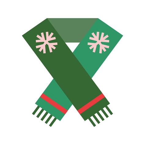 Premium Vector Scarf Vector Icon