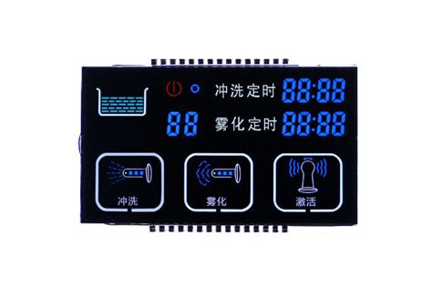 pin interface high contrast lcd display module va negative display