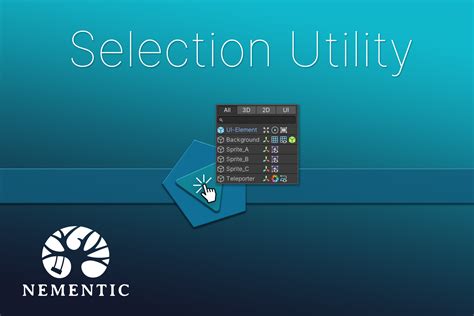 Selection Utility 实用工具 工具 Unity Asset Store