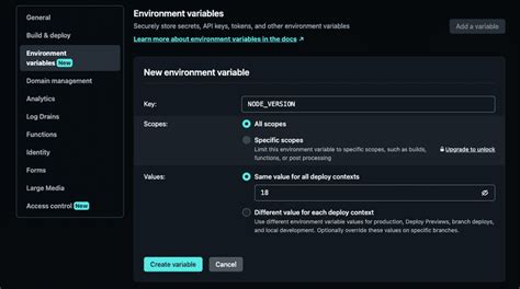 Set Your NodeJS Version In Netlify Pratap Sharma