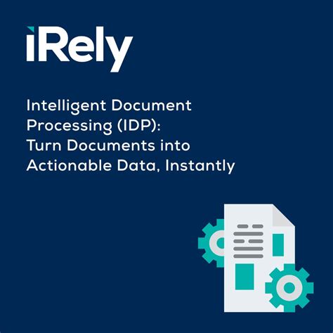 Idp Intelligentdocumentprocessing Ai Artificialintelligence