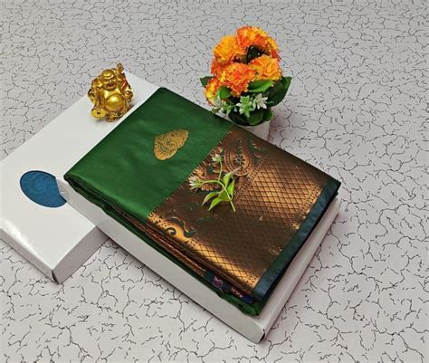 Jagg Hastkala Bridal Silk Sarees Feature Anti Wrinkle Dry Cleaning