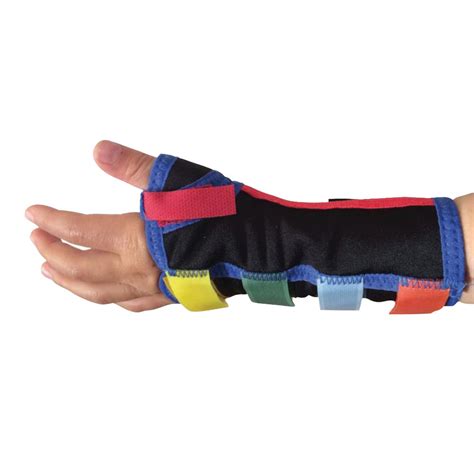 Paediatric Wristthumb Splint Multi Coloured Whiteley Medical Supplies