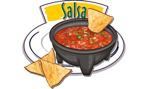 Chips And Salsa Clip Art Chips And Salsa Sticker For Sale By Hollis