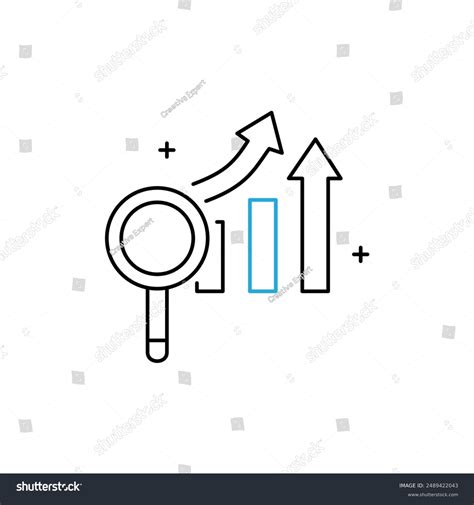 Predictive Demand Forecasting Vector Icon Design Stock Vector Royalty Free 2489422043