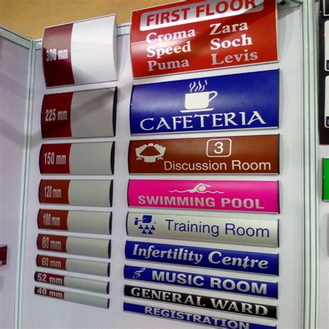 Modular Signage Board At ₹ 2000piece In Chennai Id 23022326788