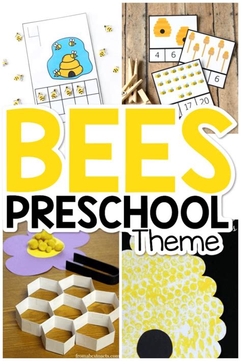 Bees Preschool Theme From Abcs To Acts