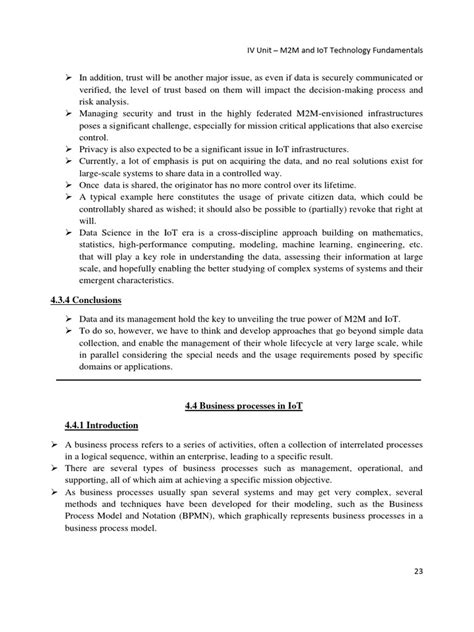 3 business processes in iot pdf internet of things business process