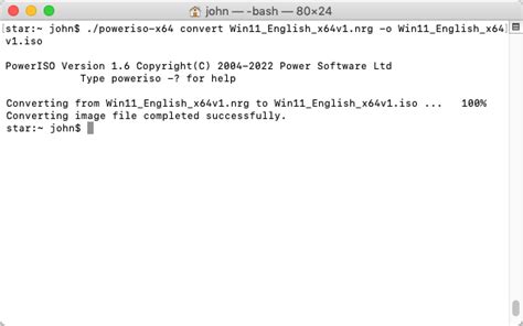 Poweriso For Osx Command Line Utility Usage