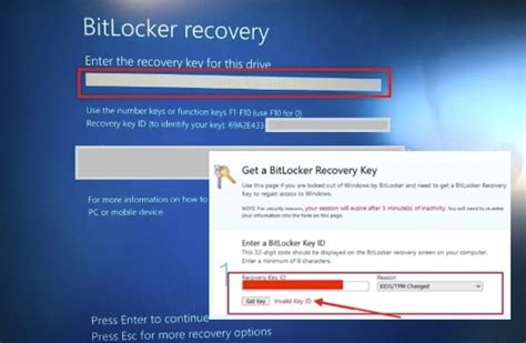 Resolve Invalid Key Id When Requesting Bitlocker Recovery Key Techdirectarchive