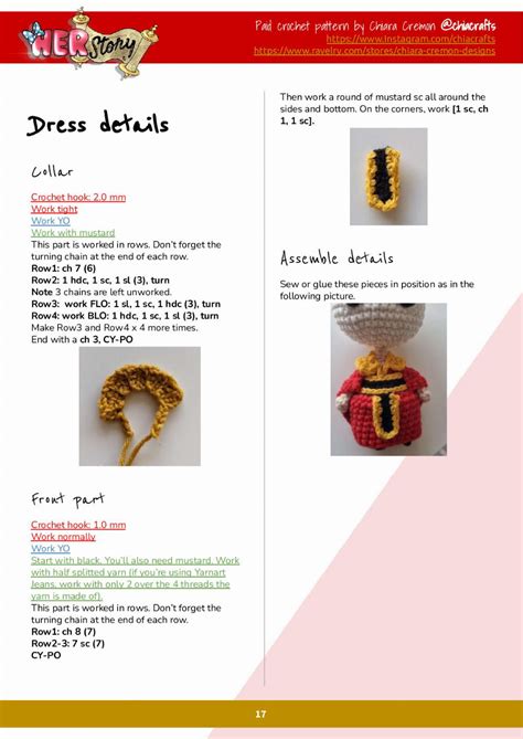 Wu Zetian Doll Crochet Pattern