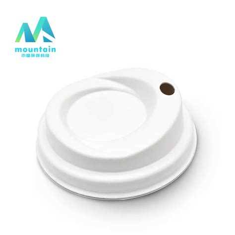 China Sugarcane Bagasse Cup With Lid Manufacturers