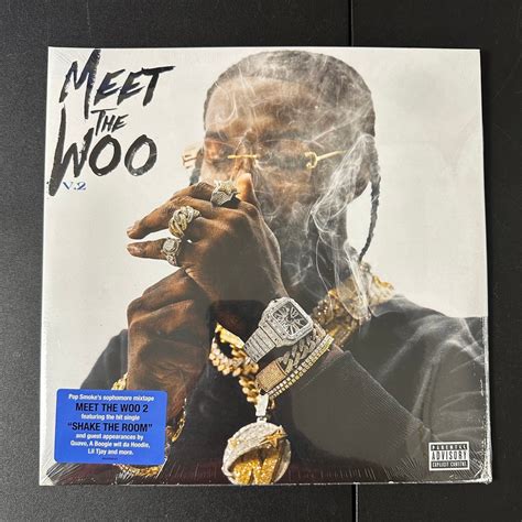 Pop Smoke Meet The Woo 2 Black Vinyl Lp New Etsy