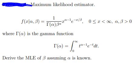 Solved Maximum Likelihood Chegg Com