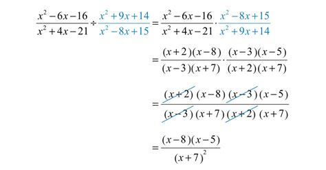 Multiplying Dividing Rational Expressions Worksheet