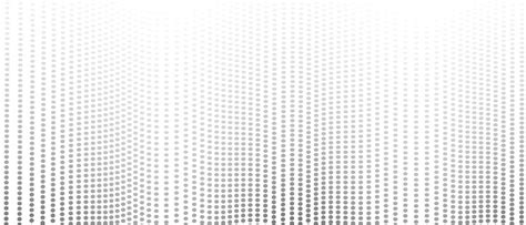 점선 기복 선 하프 톤 패턴입니다 흰색 배경에 회색 반점입니다 흑백 그라데이션입니다 Op 아트 디자인 벡터 공기 파도 구불 구불 하게 발견 된 곡선 추상 디지털 그래픽 기술