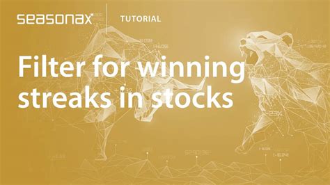 Seasonax Feature Tutorial Filter Function Seasonax