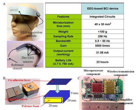 A The Proposed Wearable EEG Acquisition Device And The Dry EEG Download Scientific Diagram