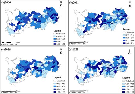 Temporal And Spatial Distribution Of Cwrge In Yreb Download Scientific Diagram