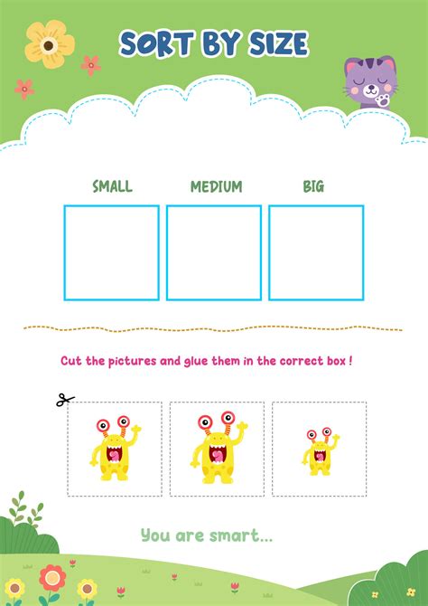 Sorting Pictures According To Size 33041948 Vector Art At Vecteezy