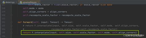 Yolov5 Attributeerror ‘upsample‘ Object Has No Attribute ‘recompute
