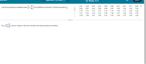 solved p60 kgw type an integer or decimal rounded to two