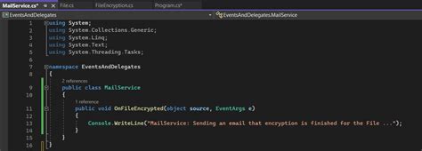 C Events And Delegates Matrixpost Net