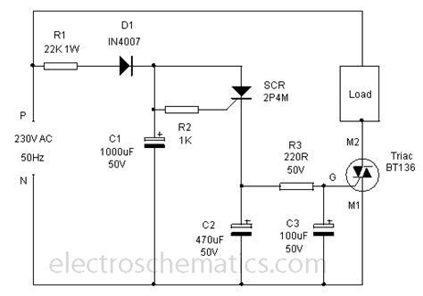 Universal Optocoupler Triac Controller Circuit