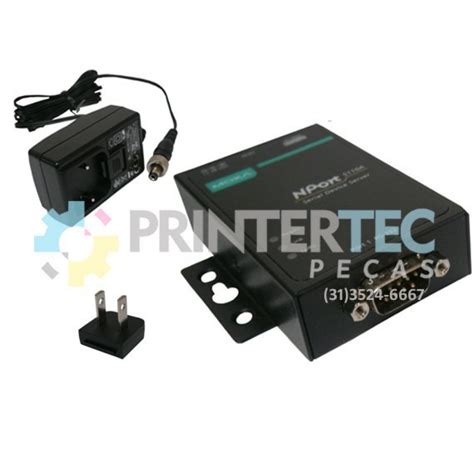 MÓdulo Moxa Nport 5110a 10 100baset X Rs 232